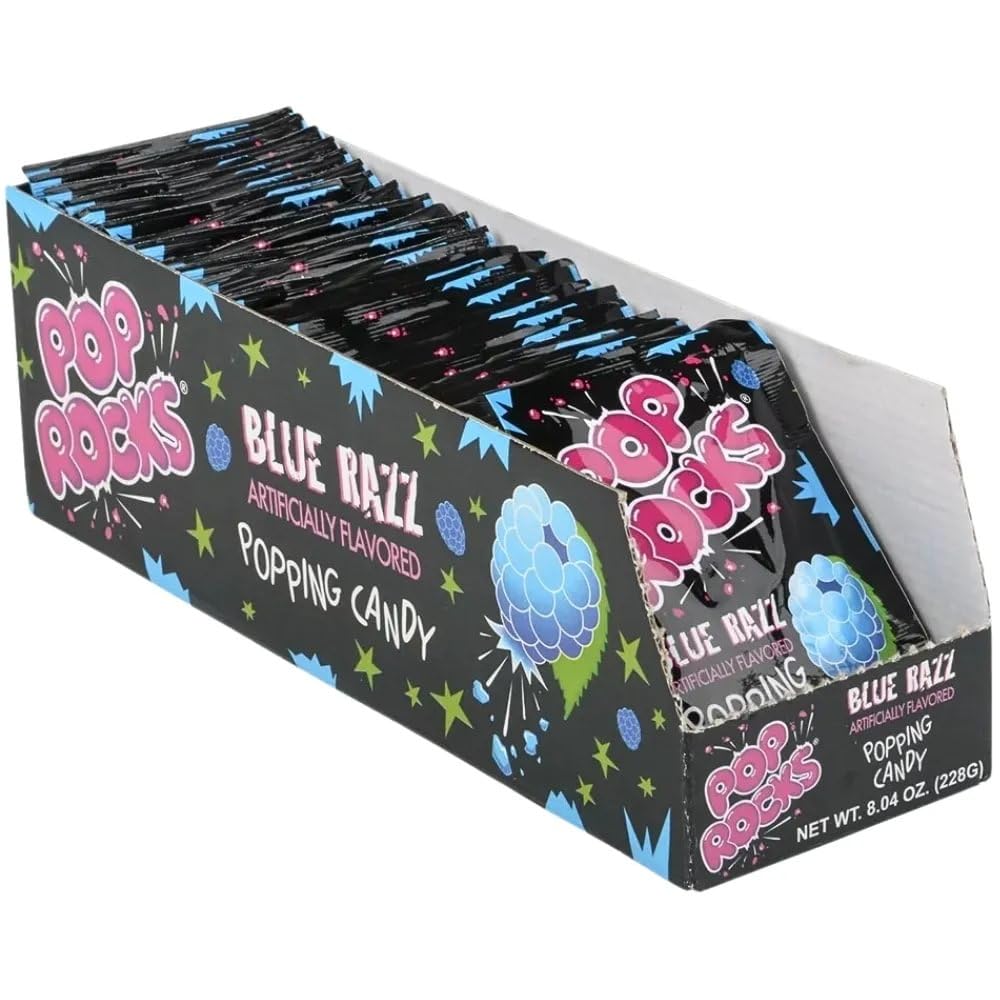 Pop Rocks Blue Razz 24 count | Long Island Candy Factory